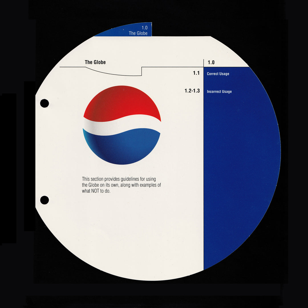 Pepsi Brand Guidelines, 1997 – LogoArchive Shop